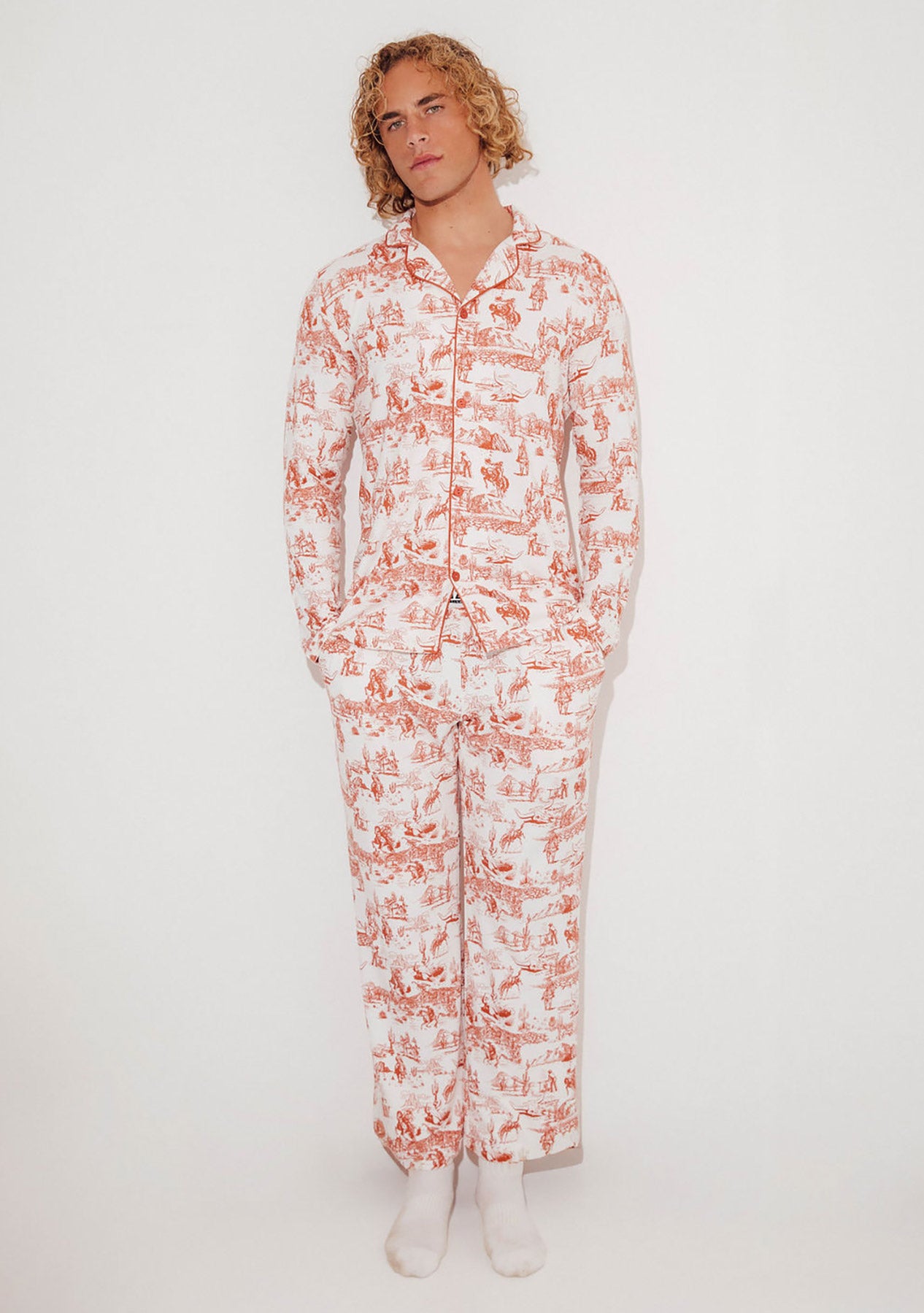 Men's - The Snoozer Set (Cowboy) – ENZOS Inactive Wear